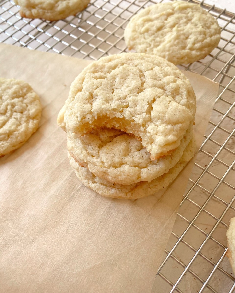 Lemon Vanilla Cookies – thejoysofbaking.com